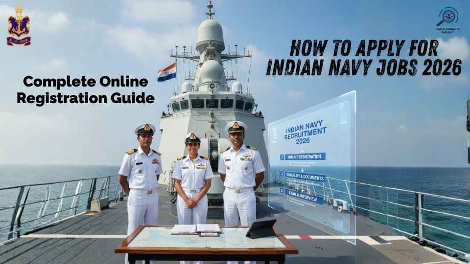 How to Apply for Indian Navy Jobs 2026: Complete Online Registration Guide