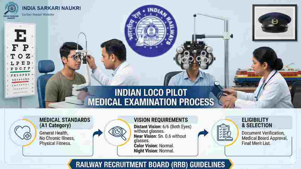 Indian Loco Pilot Medical Examination Process: Standards, Tests, and ...