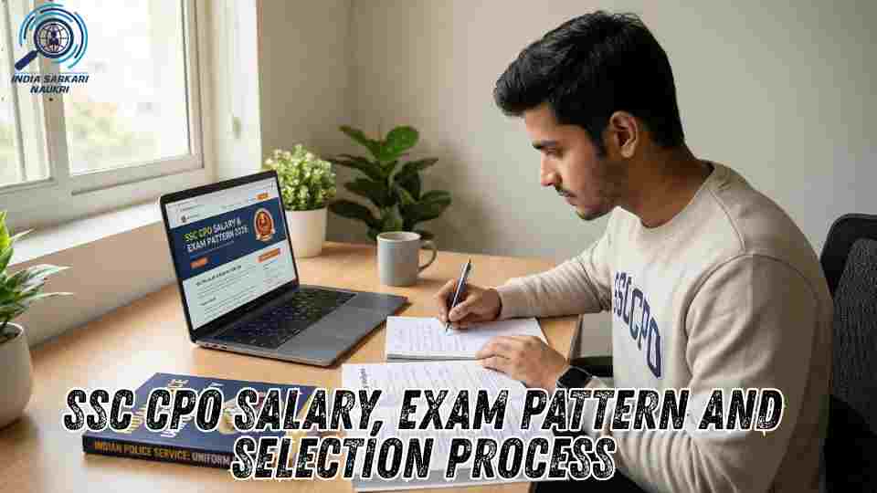 SSC CPO Salary, Exam Pattern and Selection Process