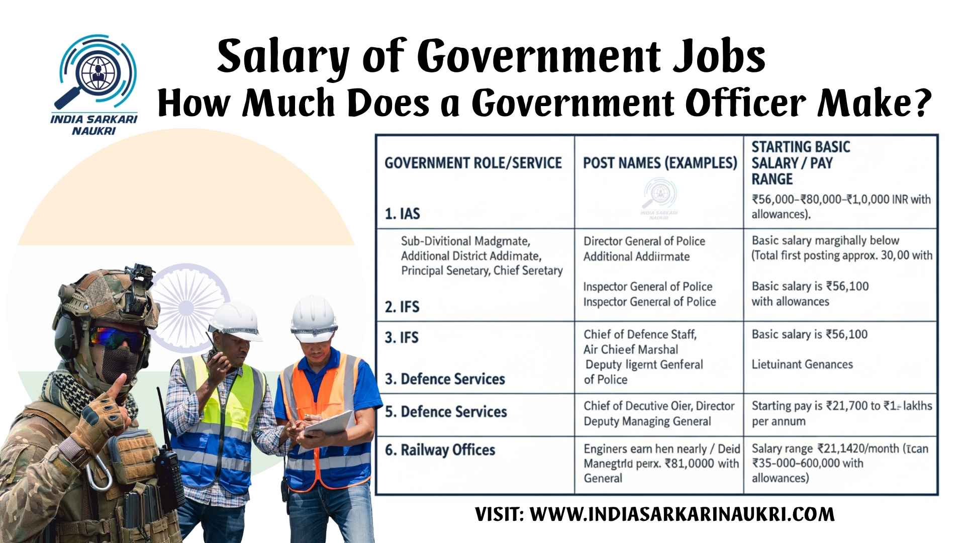 Salary of Government Jobs | How Much Does a Government Officer Make?